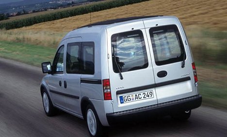 Opel Combo technical specifications and fuel economy
